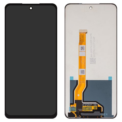 LCD compatible with Oppo A3 (CPH2669), A3x (CPH2641), (black, without ...